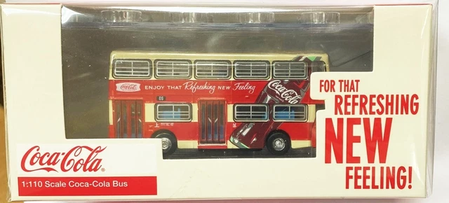 TINY CITY DIE-CAST Model Bus – Coca Cola DAIMLER Fleetline DMS (86) 1: ...