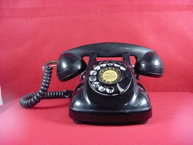 USED NO. 4A Automatic Japan Showa Black Telephone Hitachi March 1961 ss ...