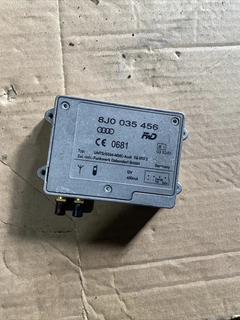 AUDI A4 B8 Antenna Aerial Amplifier Control Module Unit 8J0035456 2011 ...