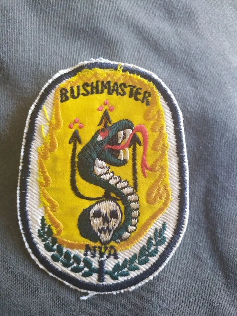 VIETNAM WAR PATCH - US RECON TEAM BUSHMASTER - VC/NVA TRACKERS - MACV ...