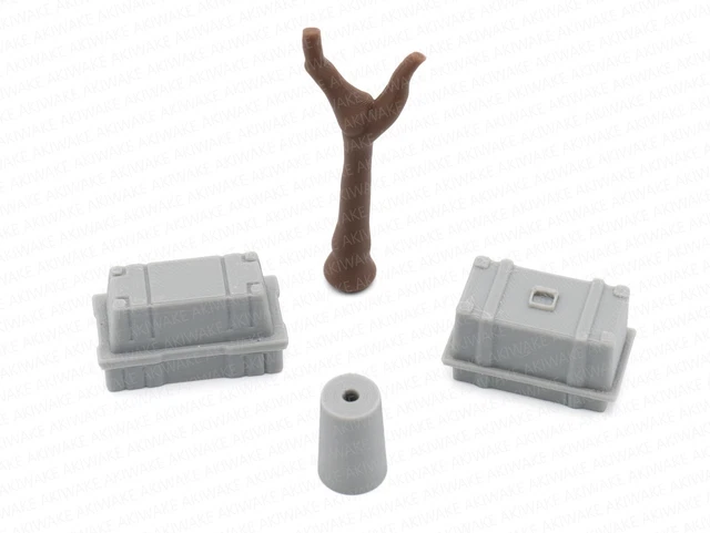 STAR WARS DAGOBAH Playset Accessories Crates Branch R2D2 Levitation ...