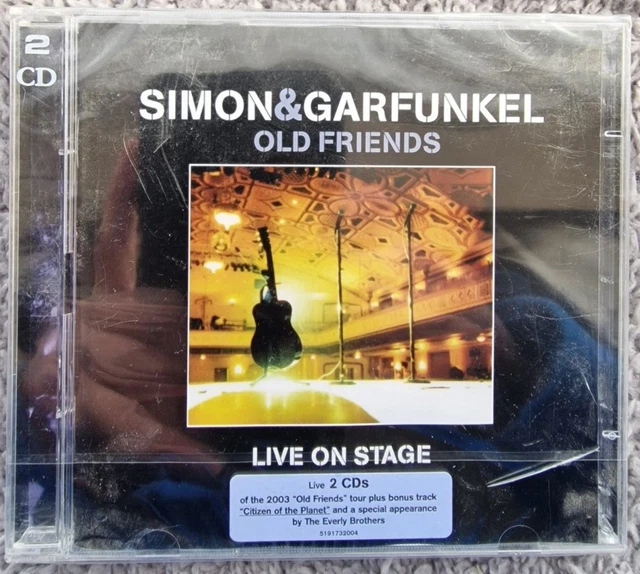 SIMON & GARFUNKEL - Old friends-LIVE on stage **ALBUM CD NEUF & SCELLÉ x2 disques** EUR 7,08 ...