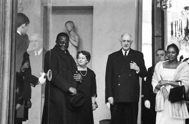 PRESIDENT HAMANI DIORI Madame de Gaulle General de Gaulle Mada- 1968 ...
