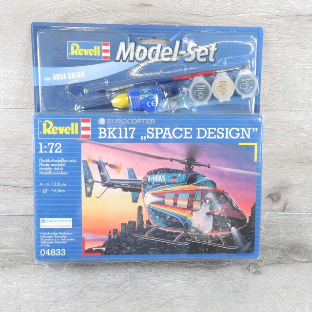 REVELL 04833 - 1:72 - BK117 Space Design - Original Packaging - # ...