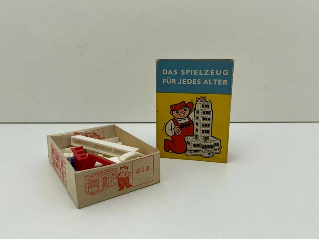 LEGO® 50ER 50JAHRE Mursten BOX Vintage OVP ORIGINAL NR 212 House Small ...