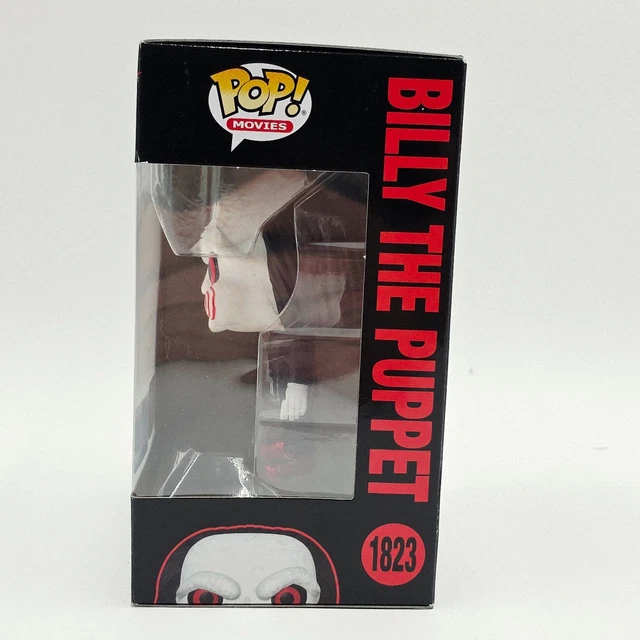 FUNKO POP SAW Jigsaw Billy the Puppet #1823 Hot Topic Scare Fair Funko ...