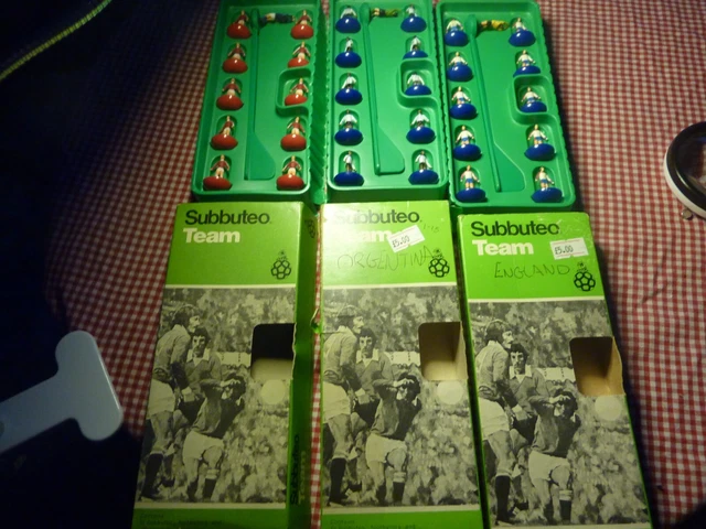 SUBBUTEO 3 Teams late 70,s early 80,s argentina england wales ? with ...