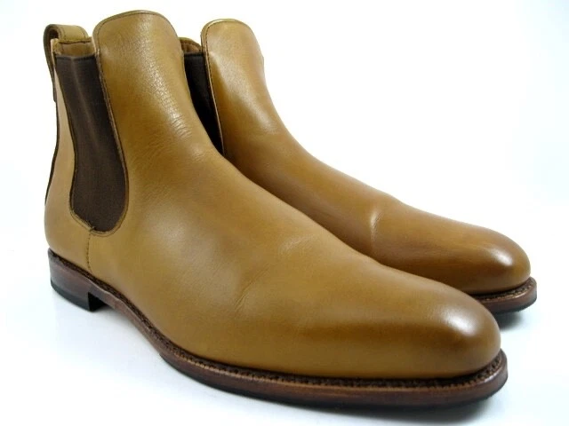 ALLEN EDMONDS &LIVERPOOL& Men's Leather Chelsea Boots 8.5 D Walnut ...