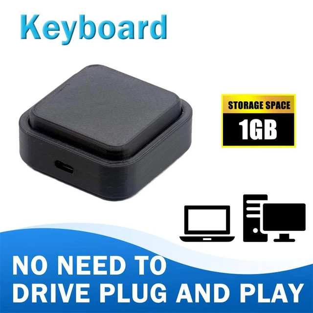 1-KEY USB MINI Mechanical Keyboard Custom Shortcut Programmable Hot ...