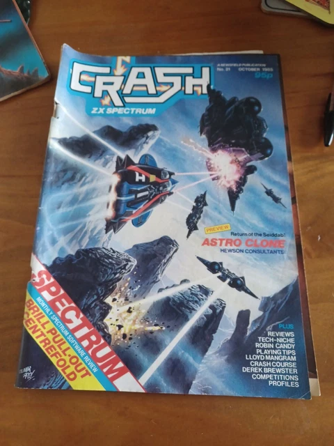 CRASH ZX SPECTRUM magazine - Issue # 21- October 1985 - VERY RARE £3.99 ...