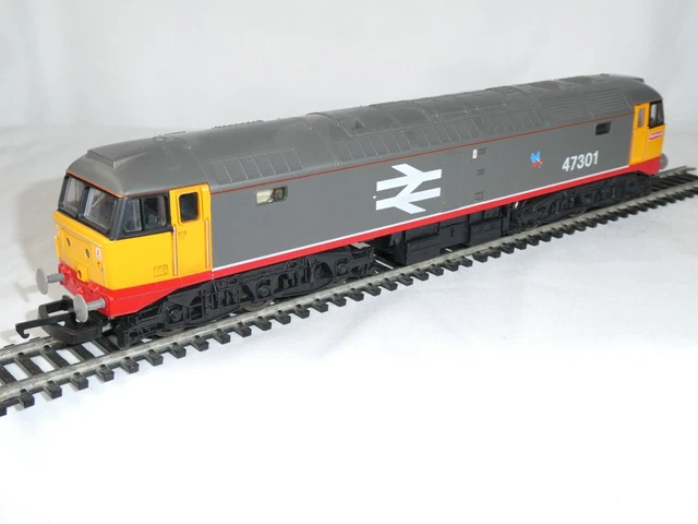 LIMA 00 GAUGE BR Class 47 Diesel Locomotive no 47301 in B R Railfreight ...