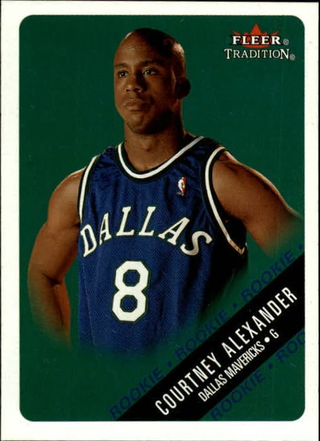 2000-01 FLEER #239 Courtney Alexander recrue EUR 1,87 - PicClick FR