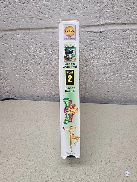 MIGHTY MORPHIN POWER Rangers - Green With Evil, Pt. 2 (VHS) £5.25 ...