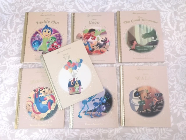 DISNEY PIXAR CHILDRENS Book Bundle X7 My Little Library Inside Out Coco ...