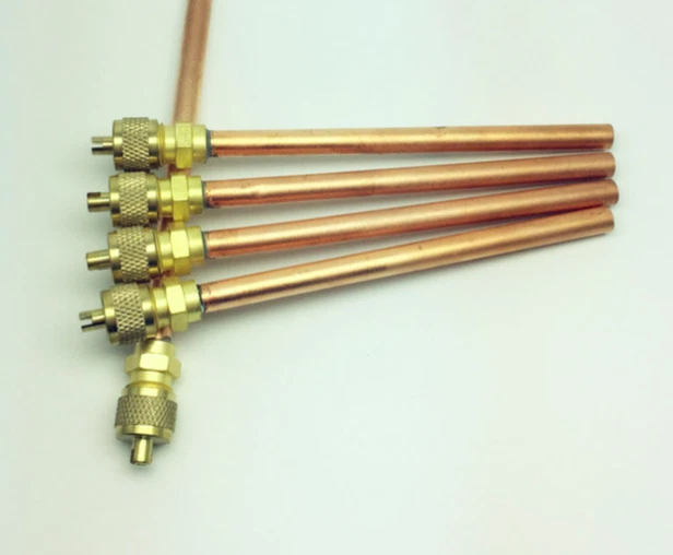 GENUINE FRIDGE FREEZER 1/4" SHREDDER VALVE ACCESS VALVE 0.6mm R134A ...