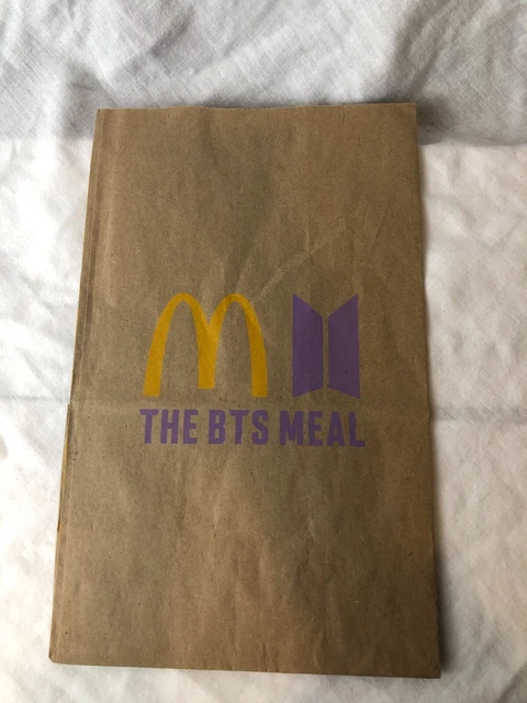 BTS MCDONALD'S BAG New No Stains Limited Edition KPOP EUR 4,11 ...