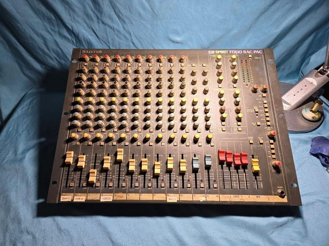SOUNDCRAFT SPIRIT FOLIO Rac Pac 14 Channel Mixer $79.99 - PicClick CA