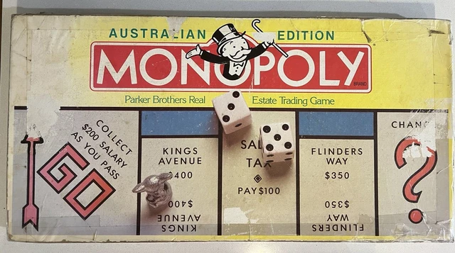 VINTAGE MONOPOLY AUSTRALIAN Edition Board Game 1996 - Complete w/Koala ...