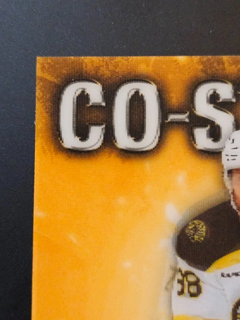 2025-26 UD TIM Hortons Co-Stars #Co-5 Charlie Mcavoy & David Pastrnak ...