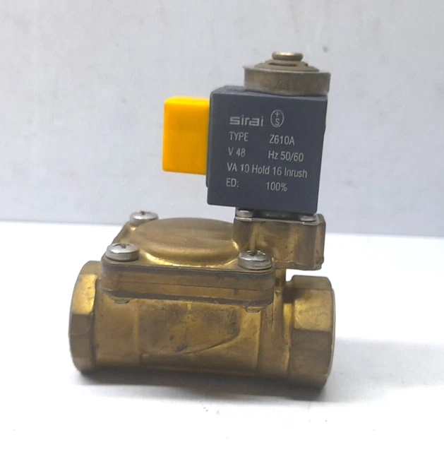 SIRAI L280B SOLENOID Valve Z610A Coil 48V 50/60Hz £168.16 - PicClick UK
