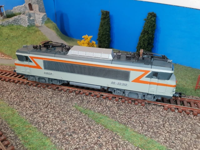 LOCOMOTIVE ÉLECTRIQUE BB22312 livrée béton SNCF Roco ho EUR 114,00 - PicClick FR