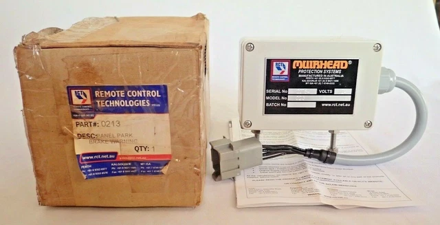 RCT MUIRHEAD 0213 Park Brake Panel 24V To Suit 0230 / 10886 New EUR 97 ...