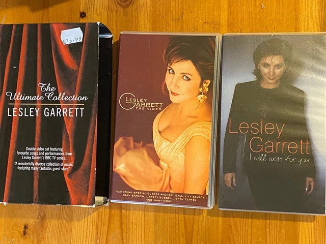 LESLEY GARRETT THE Ultimate Collection (Box Set) [VHS] - BMG - SLIPCASE ...
