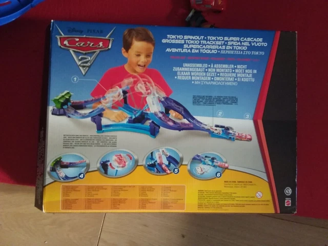 DISNEY PIXAR CARS Track Tokyo Super Cascade 2 with Machine £6.85 ...