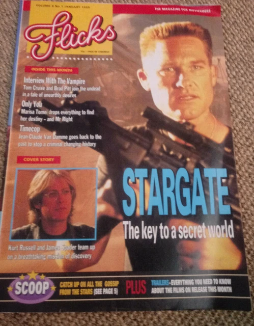 FLICKS CINEMA MAGAZINE Volume 8 Number 1 January 1995 £4.74 - PicClick UK