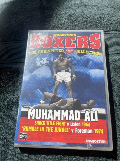 DEAGOSTINI'S BOXERS THE Undisputed DVD Collection MUHAMMAD ALI v Liston ...