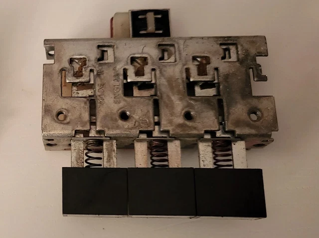 PUSH BUTTON BANK Switches, Wafer Switches & Rotary Wafer Switches New ...