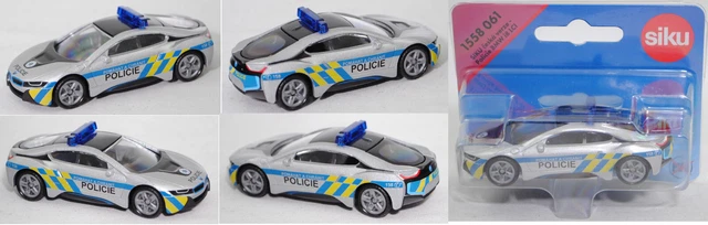 SIKU SUPER 1558 BMW i8 Coupé Ceská Policie Sondermodell Tschechien ...