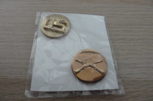 INSIGNE MILITAIRE US Army Infanterie Pour Col Metal Tbe EUR 7,90 ...