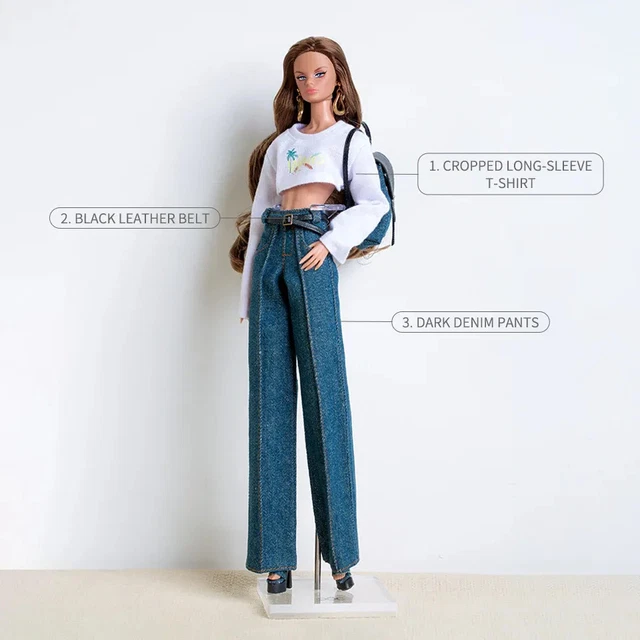 PRE-ORDER: XIAN XIAN Supermodel "Cowgirl" Fashion Set for 11.5-12.5"(1/ ...
