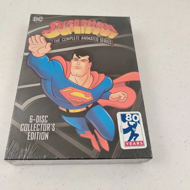 SUPERMAN: THE COMPLETE Animated Series (DVD, 6-Disc Set,Collector's ...