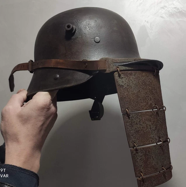 FACE PLATE HELMET M16 ORIGINAL Imperial German WWI WW1 very rare £1,131 ...