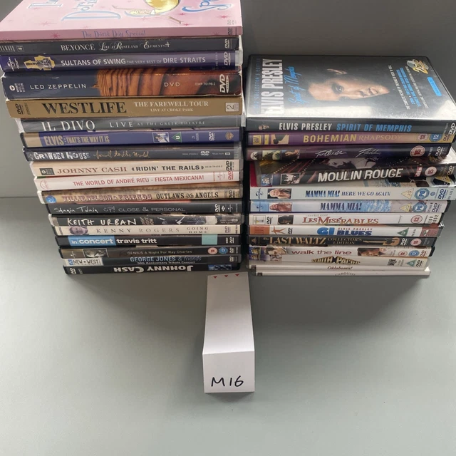 JOB LOT MUSIC Concert DVD Bundle and musicals £10.76 - PicClick UK