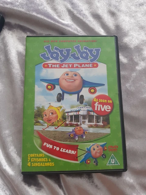 JAY JAY THE Jet Plane (DVD, 2003) fun to learn and friends take flight ...