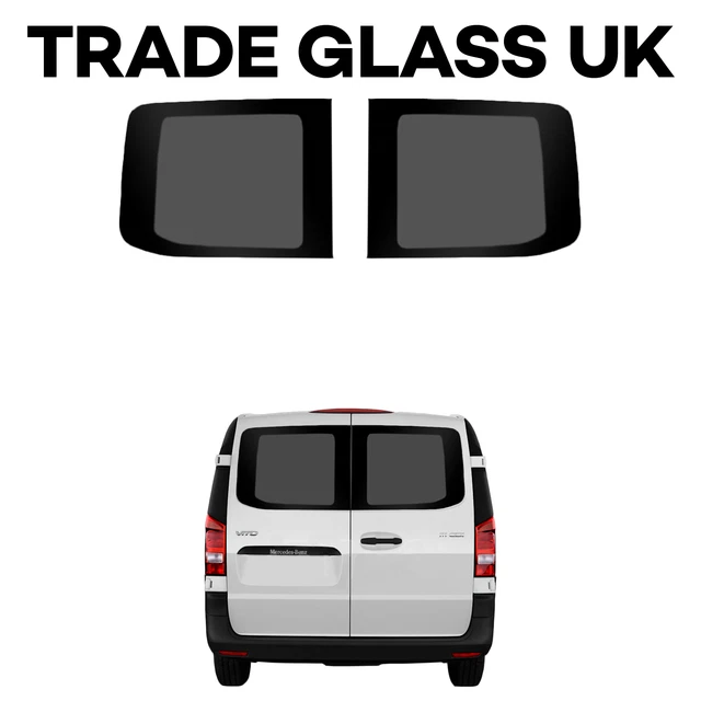 MERCEDES VITO 2015+ Barn Door Windows £164.99 - PicClick UK