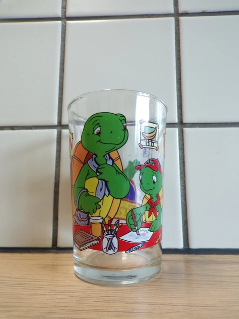 VERRE À MOUTARDE-VINTAGE-FRANLIN-BENJAMIN-TORTUE-AMORA-LA Peinture EUR ...