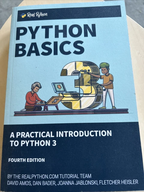 PYTHON BASICS BOOK Practical Introduction to Python 3 Paperback Fourth ...