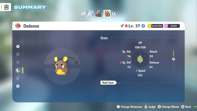 POKEMON LEGENDS ZA 6IV SHINY ALPHA Dedenne £1.16 - PicClick UK