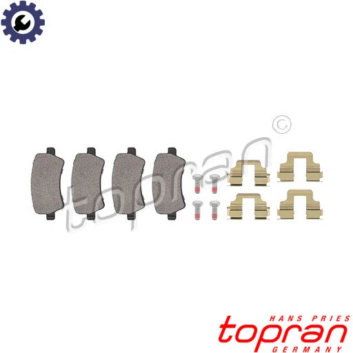 BRAKE PAD SET DISC BRAKE 304 763 FOR VOLVO V60/Cross/Country V70/III ...