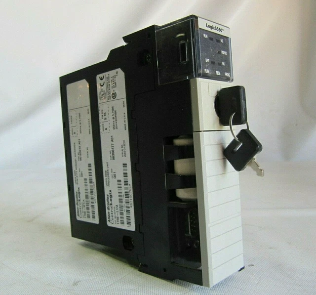 ALLEN-BRADLEY CONTROLLOGIX 5550 Unità processore PLC Cat. 1756-L1 Ser A ...
