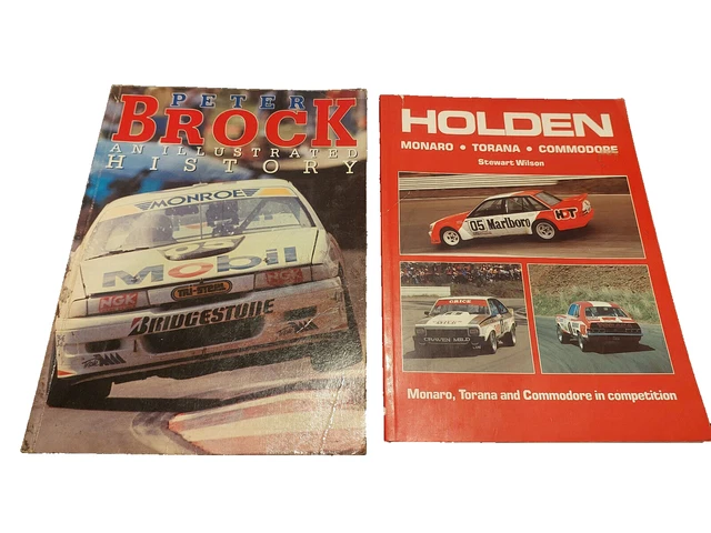 HOLDEN PETER BROCK racing history monaro gts torana commodore VK VL HDT ...