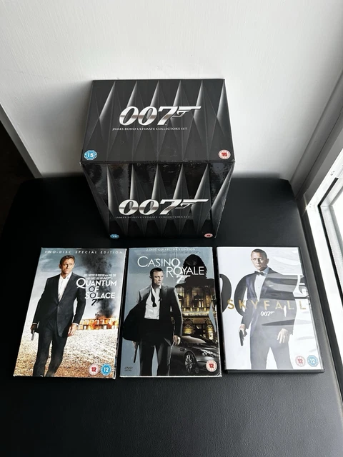 007 JAMES BOND ULTIMATE COLLECTOR'S BOX SET 42-DISC DVD 21 FILMS VOL 1-4+ Others £37.12 ...