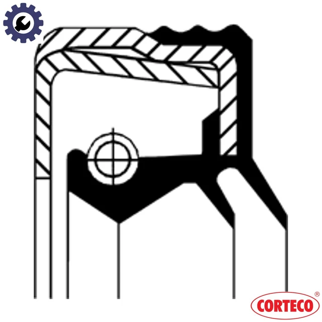 SHAFT SEAL WHEEL HUB 12015745B FOR IVECO 8060.25R.4280/45B/25V.4000 5 ...