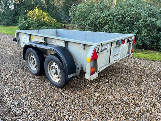 IFOR WILLIAMS GD84 Twin Axle Trailer £1,695.00 - PicClick UK