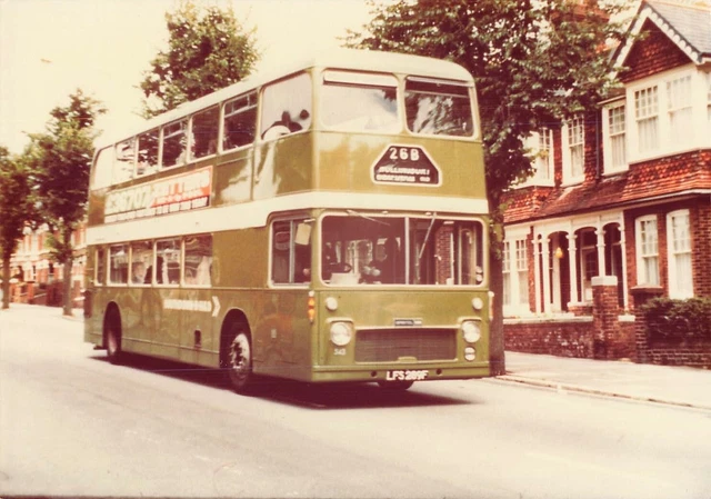COLOUR BUS PHOTO - Double Decker Bus - Route 26b SOUTHDOWN £2.75 ...