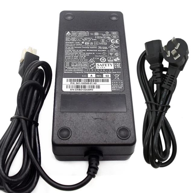 CISCO 890 891F 892FSP PWR-66W-AC-V2 C892FSP-K9 Router AC Adapter Power ...